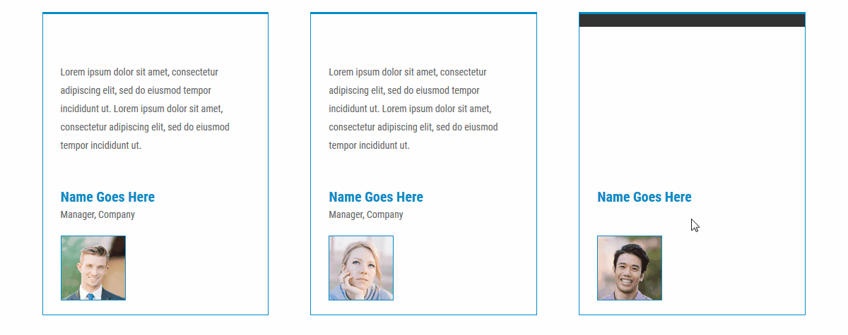 Divi Testimonials Module Layouts Pack | Divi-Childthemes.com