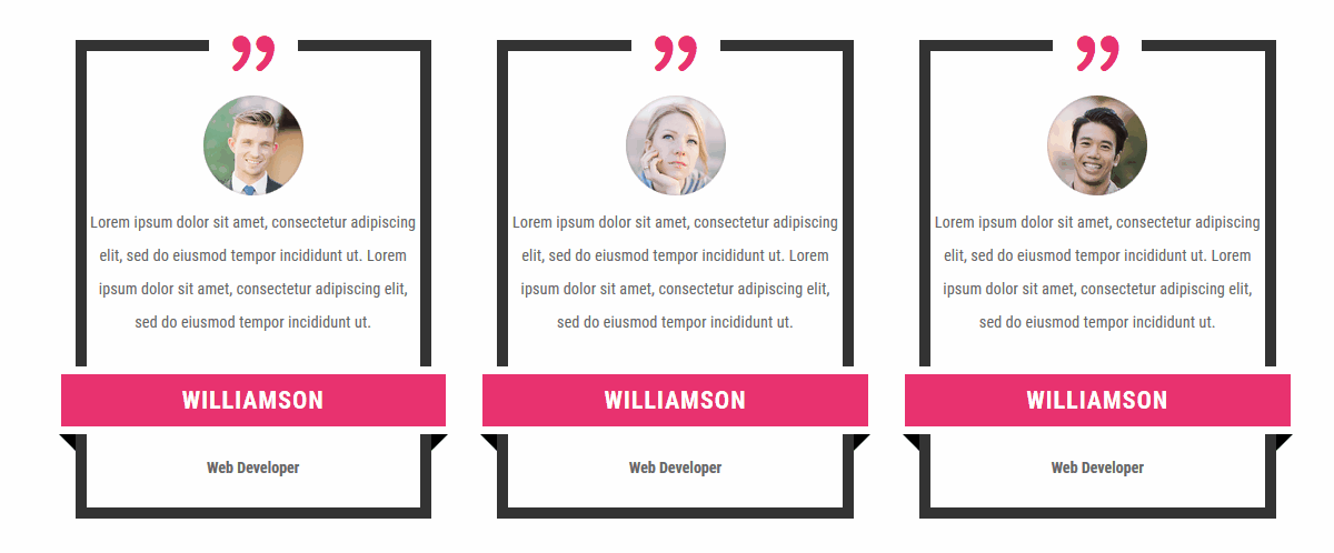 Divi Testimonials Module Layouts Pack | Divi-Childthemes.com